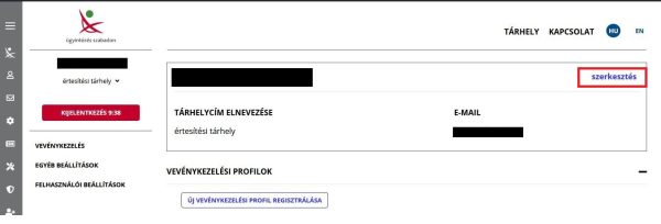 Ügyfélkapu email cím módosítás - Egy könyvelő élete